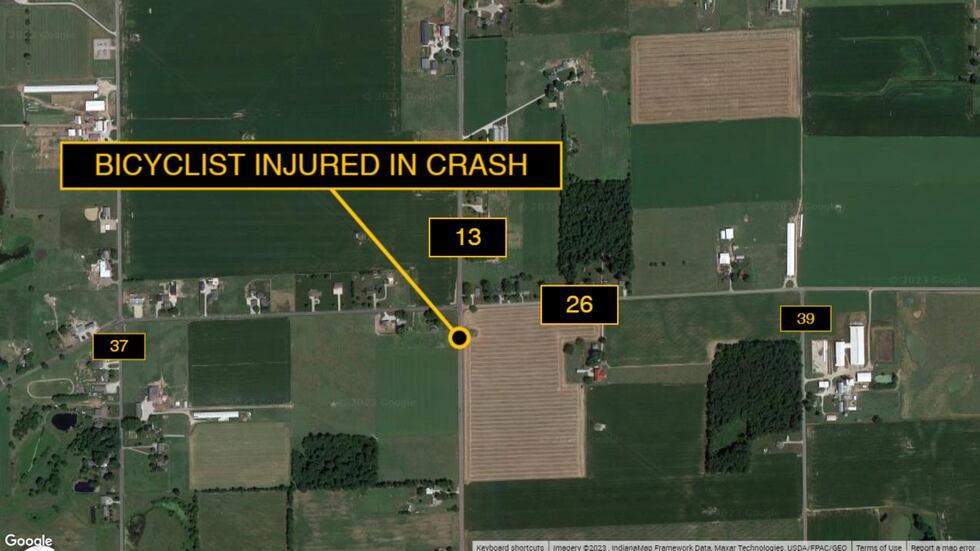 Bicyclist suffers life-threatening injuries in Elkhart County crash Bicyclist suffers life-threatening injuries in Elkhart County crash