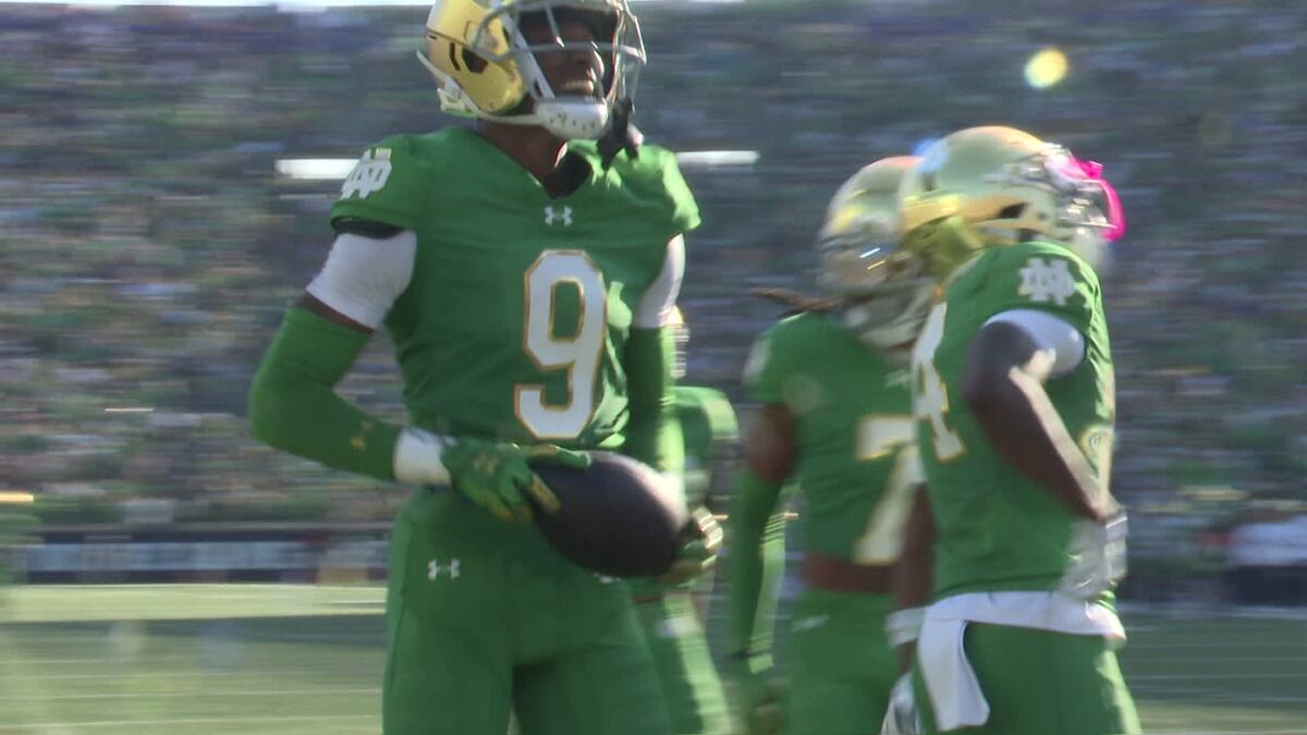 Notre Dame's Tae Johnson emulates Jaylon Smith's inspiring journey ...