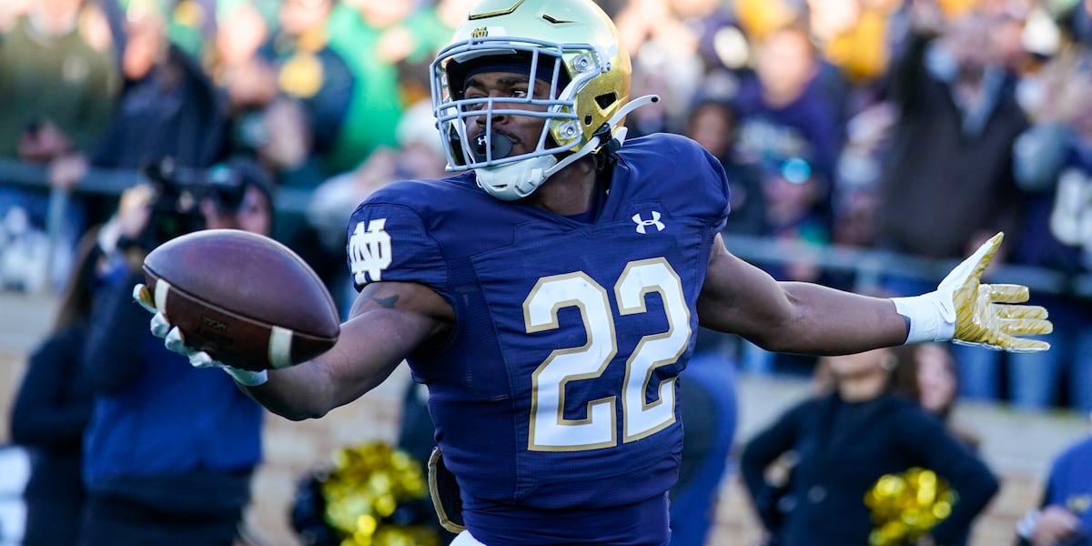 Notre Dame Moves Up To No 18 In Latest College Football Playoff Rankings