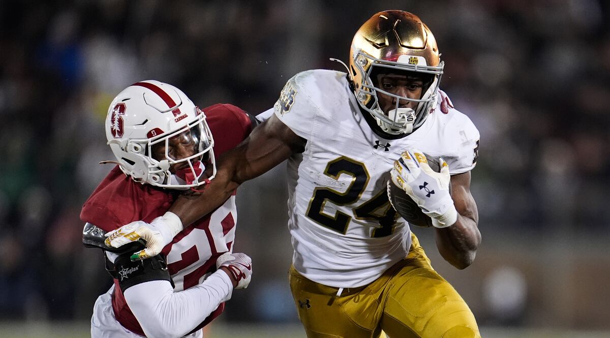 Notre Dame running back Jadarian Price declares for NFL Draft - BVM Sports