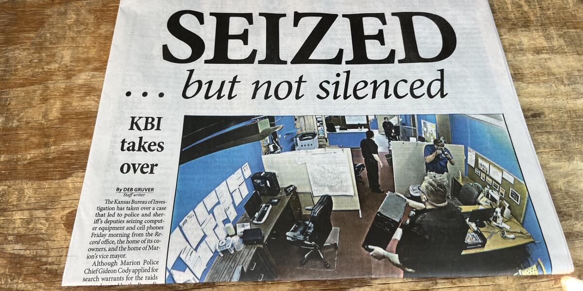 Kansas Prosecutor Says Police Should Return Computers And Cellphones