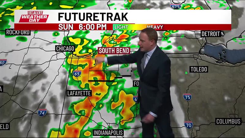 First Alert Weather Day Sunday afternoon into Sunday evening First Alert Weather Day Sunday afternoon into Sunday evening