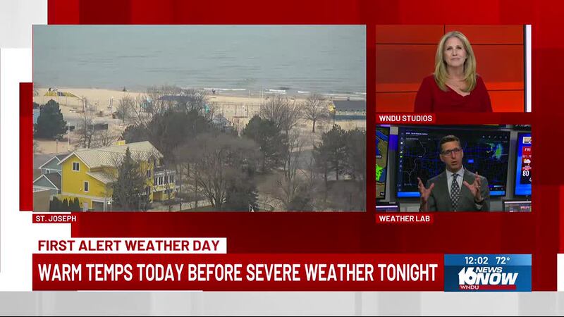 First Alert Forecast: Overnight thunderstorms with 70s on the way! First Alert Forecast: Overnight thunderstorms with 70s on the way!